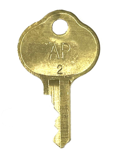AP #2 Enclosure Lock Cut Key (Sold Each)