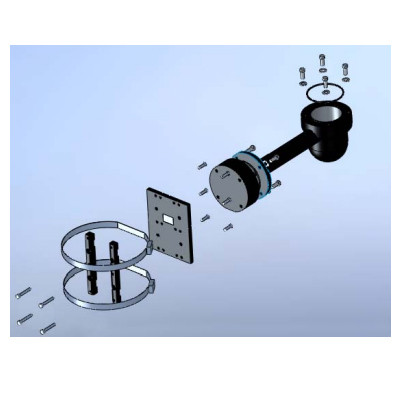 Bosch pole mount for MIC series IP cameras