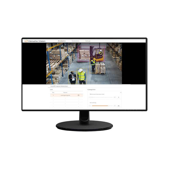 Hanwha Vision AIA-C01FAC Factory and Safety Analytic Pack