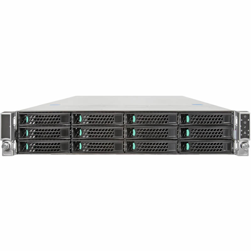 Xeon dual E5-2620 CCTV-optimised rack server with up to 44TB of storage