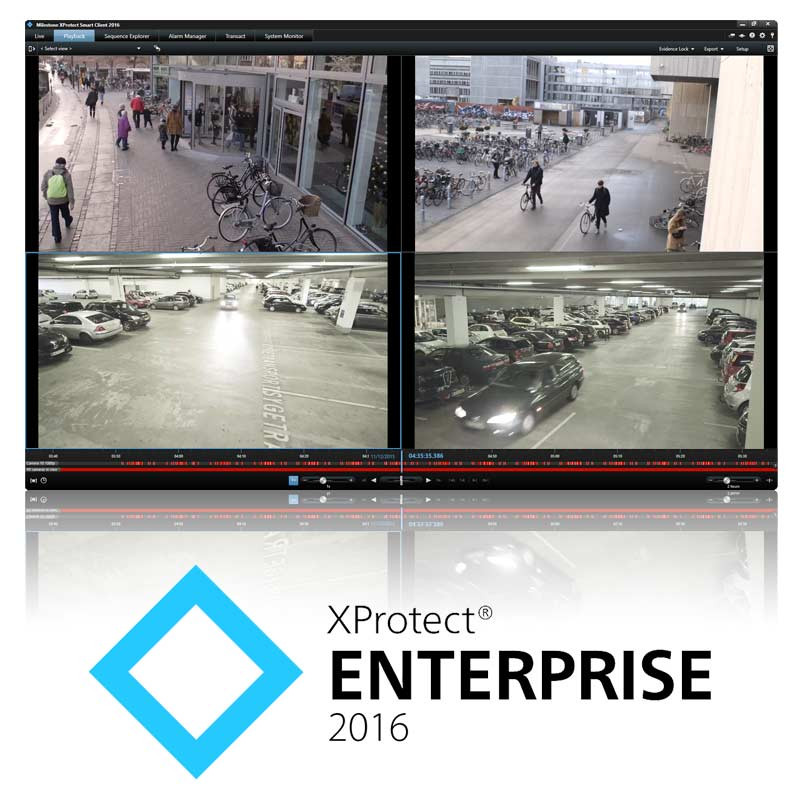 Milestone XProtect Enterprise software - base license