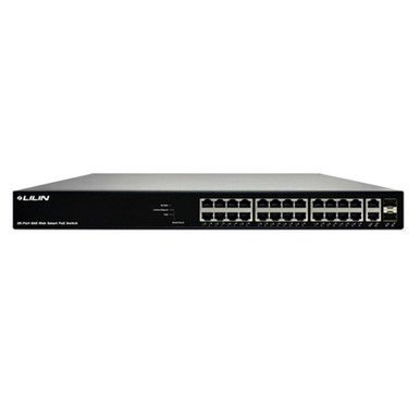 LILIN PS3268C 24-port PoE+ switch
