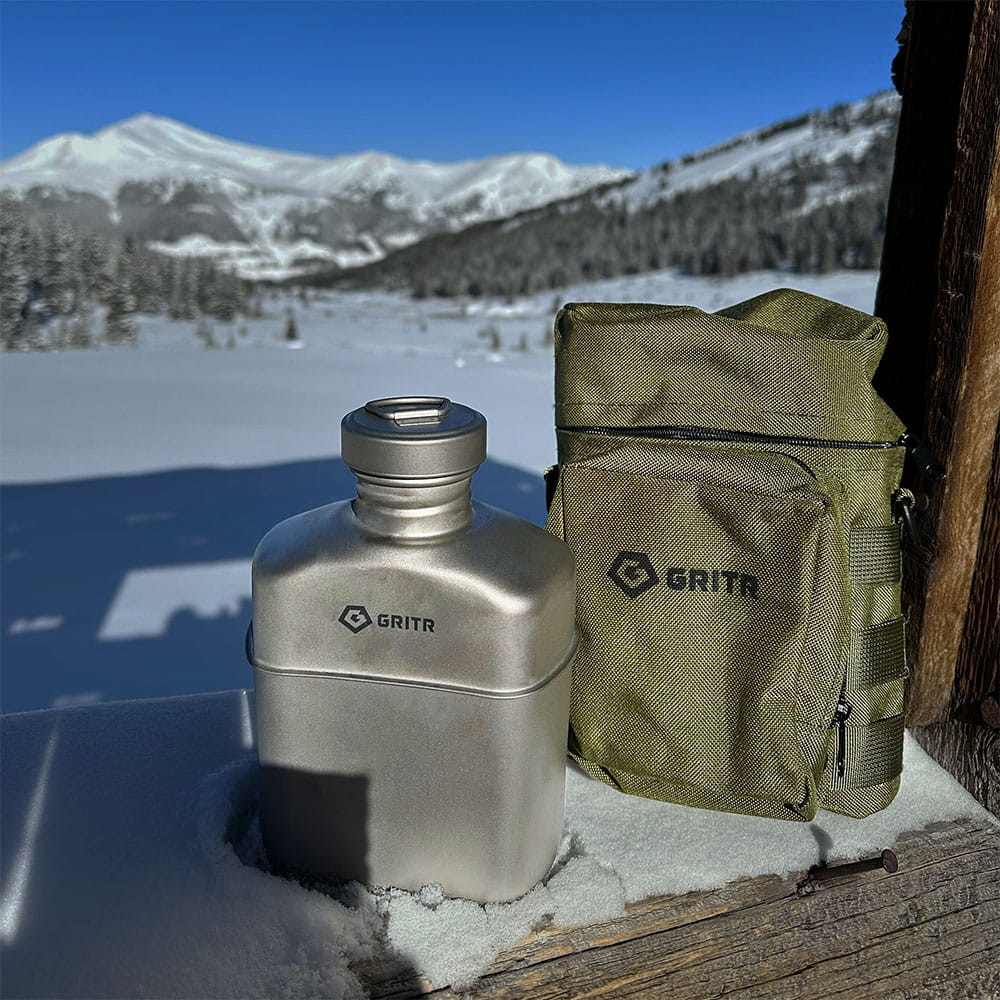 GRITR Titanium Canteen Mess Kit