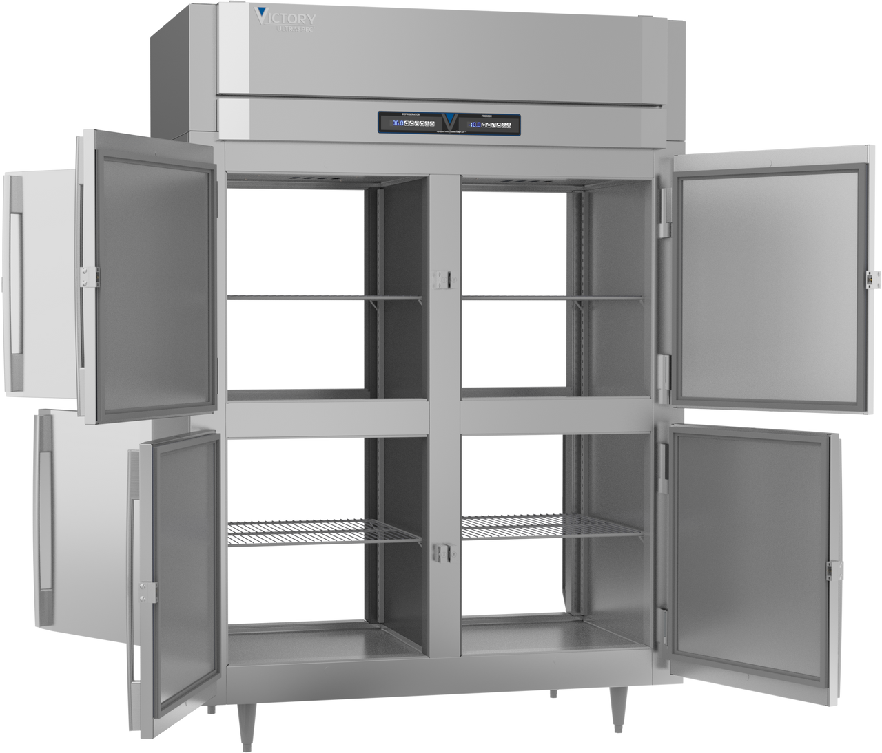 RFS-2D-S1-EW-PT-HD-HC | Ultraspec Dual Temp Refrigerator-Freezer ...