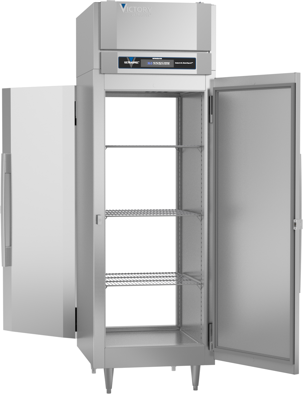 RS-1D-S1-PT-HC | Ultraspec Solid Door Pass-Thru Refrigerator | Victory ...