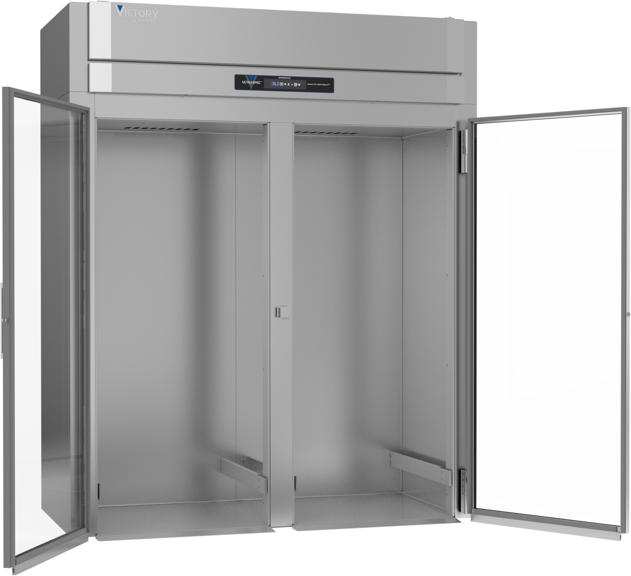 RISA-2D-S1-G-HC | Ultraspec Glass Door Roll-In Refrigerator | Victory ...