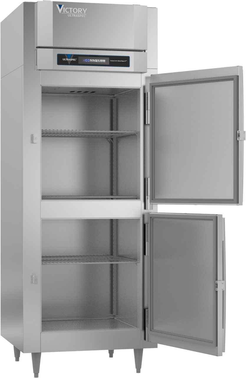 FS-1D-S1-EW-HD-HC | Ultraspec Extra Wide Half Solid Door Reach-In ...