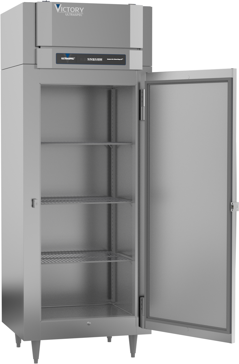 FS-1N-S1-HC | Ultraspec Extra Wide Narrow Depth Solid Door Reach-In ...