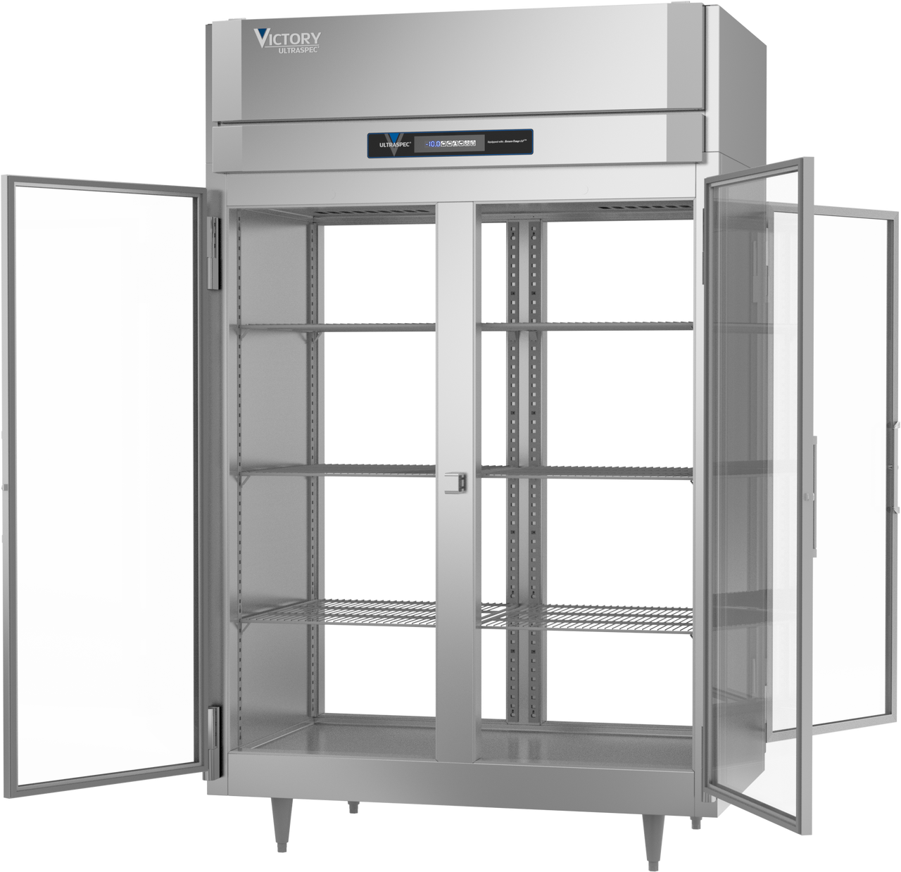 FS-2D-S1-PT-G-HC | Ultraspec Glass Door Pass-Thru Freezer | Victory ...
