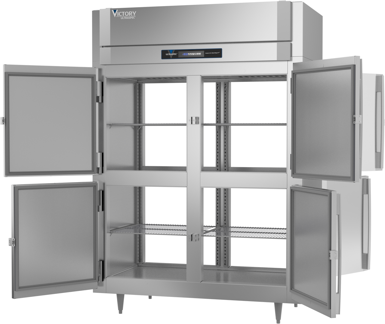 FS-2D-S1-EW-PT-HD-HC | Ultraspec Extra Wide Pass-Thru Half Solid Door ...