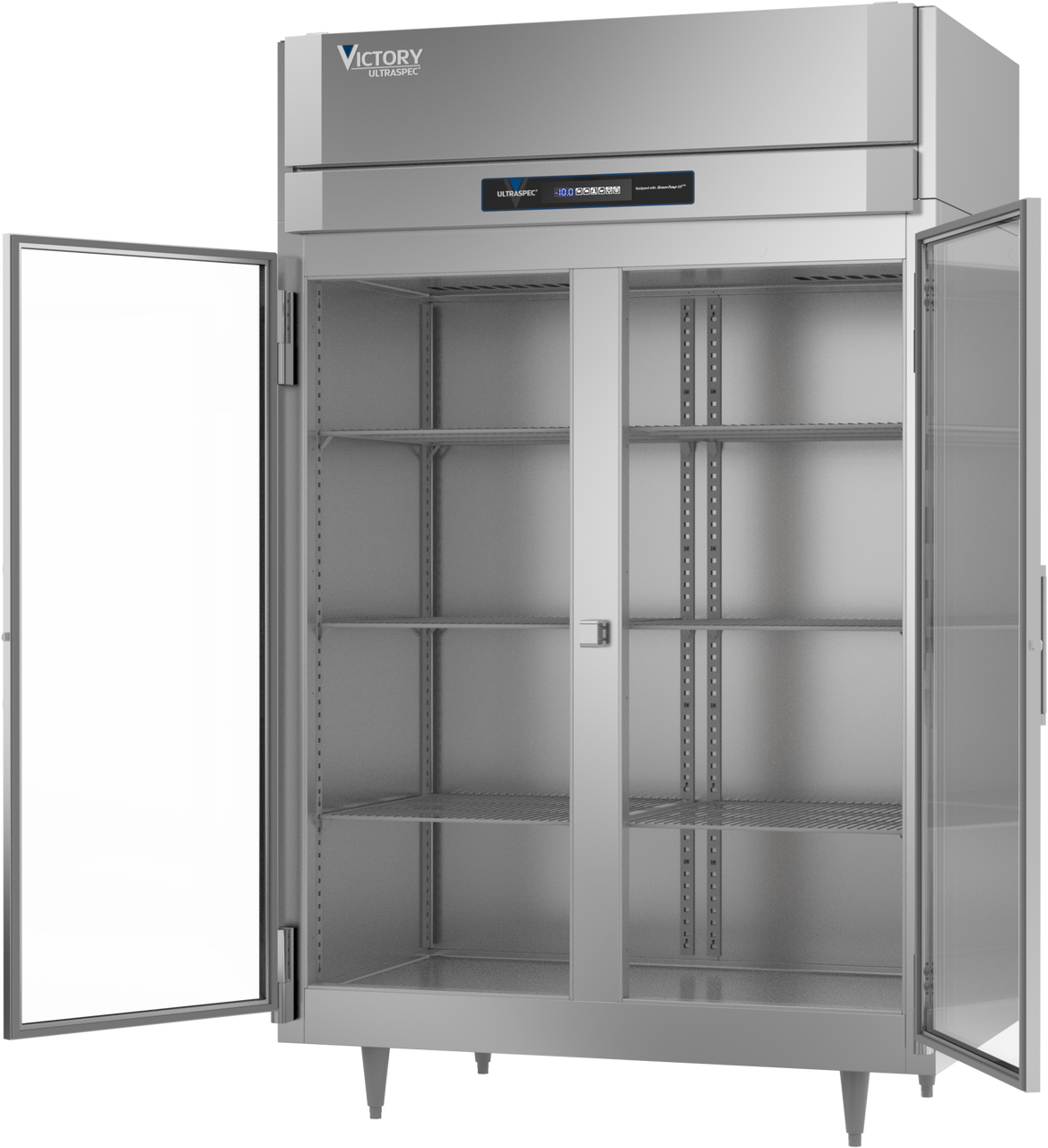 FSA-2D-S1-G-HC | Ultraspec Glass Door Reach-In Freezer | Victory ...