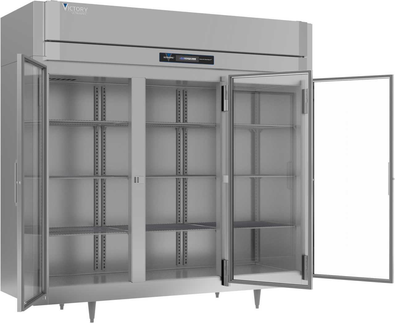 FSA-3D-S1-EW-G-HC | Ultraspec Extra Wide Glass Door Reach-In Freezer ...