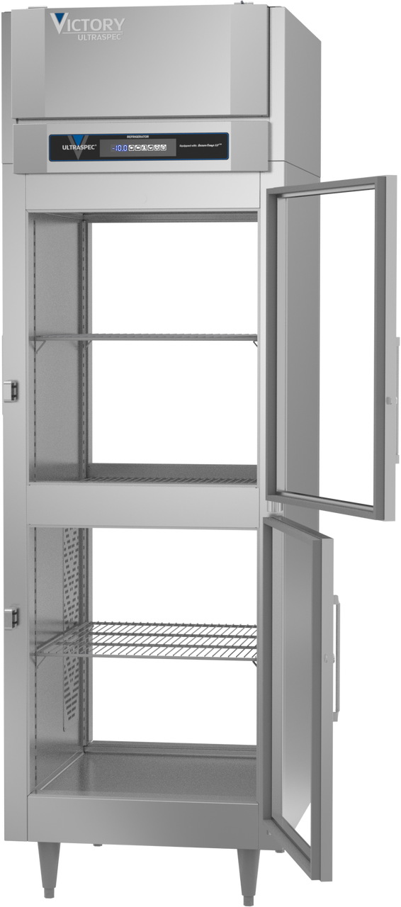 FSA-1D-S1-PT-HG-HC | Ultraspec Half Glass Door Pass-Thru Freezer ...