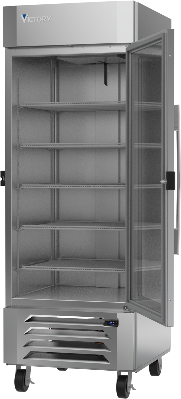 LSF27HC-1-IQ | Glass Door Merchandiser Freezer with Electronic Lock ...