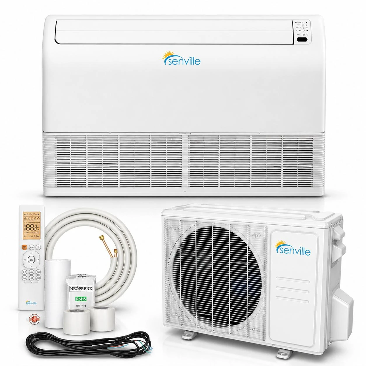 Mini Split Systems - Single Zone - Floor Mounted - Senville.com