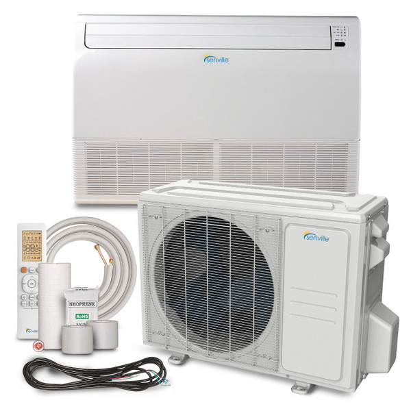18000 BTU Floor Mounted Mini Split Air Conditioner - Heat Pump - SENA ...