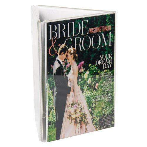 5x7 Three-Panel Clear Acrylic Sign Holder - Buy Acrylic Displays