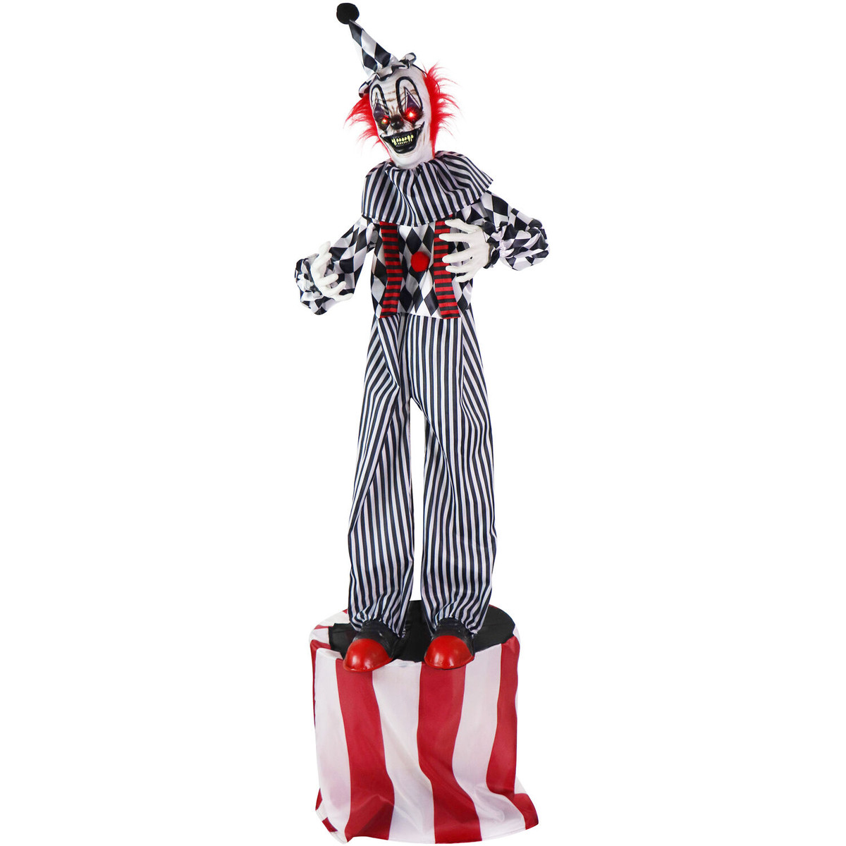 Haunted Hill Farm Devious Dottie the Animatronic Talking Clown with ...