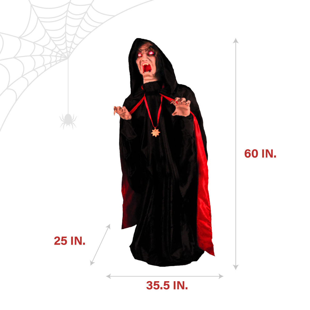 Haunted Hill Farm Motion-Activated Jack O' Lunger by Tekky, Indoor or ...