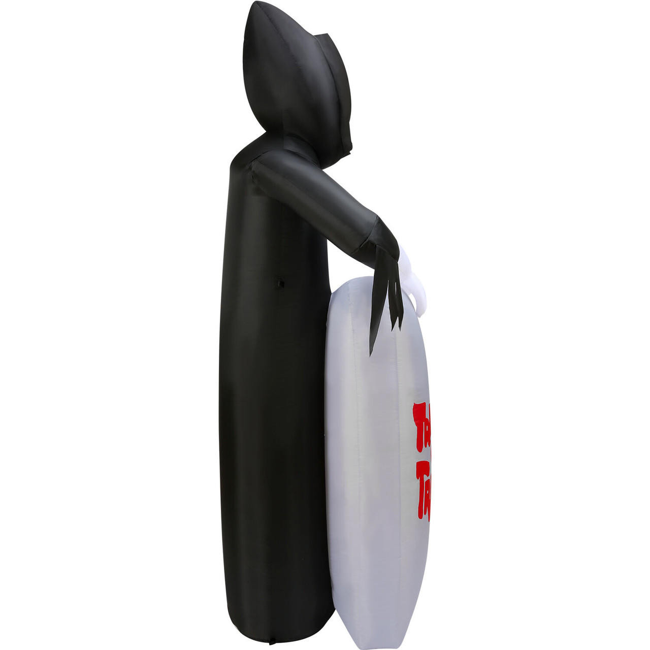 Haunted Hill Farm 8-Ft. Pre-Lit Inflatable Grim Reaper Tombstone Arch ...