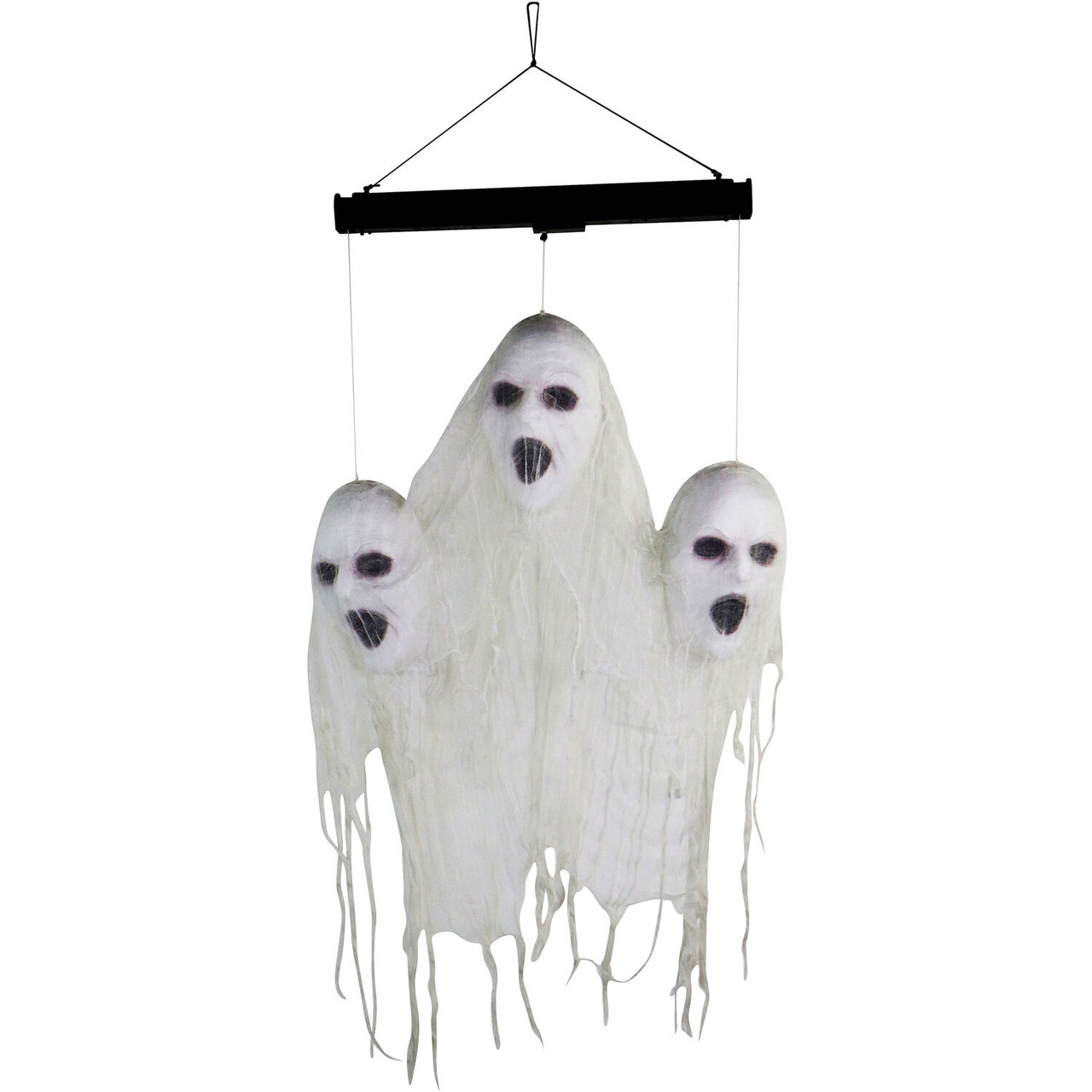 Haunted Hill Farm Animatronic Floating Ghost Heads of Halloween ...