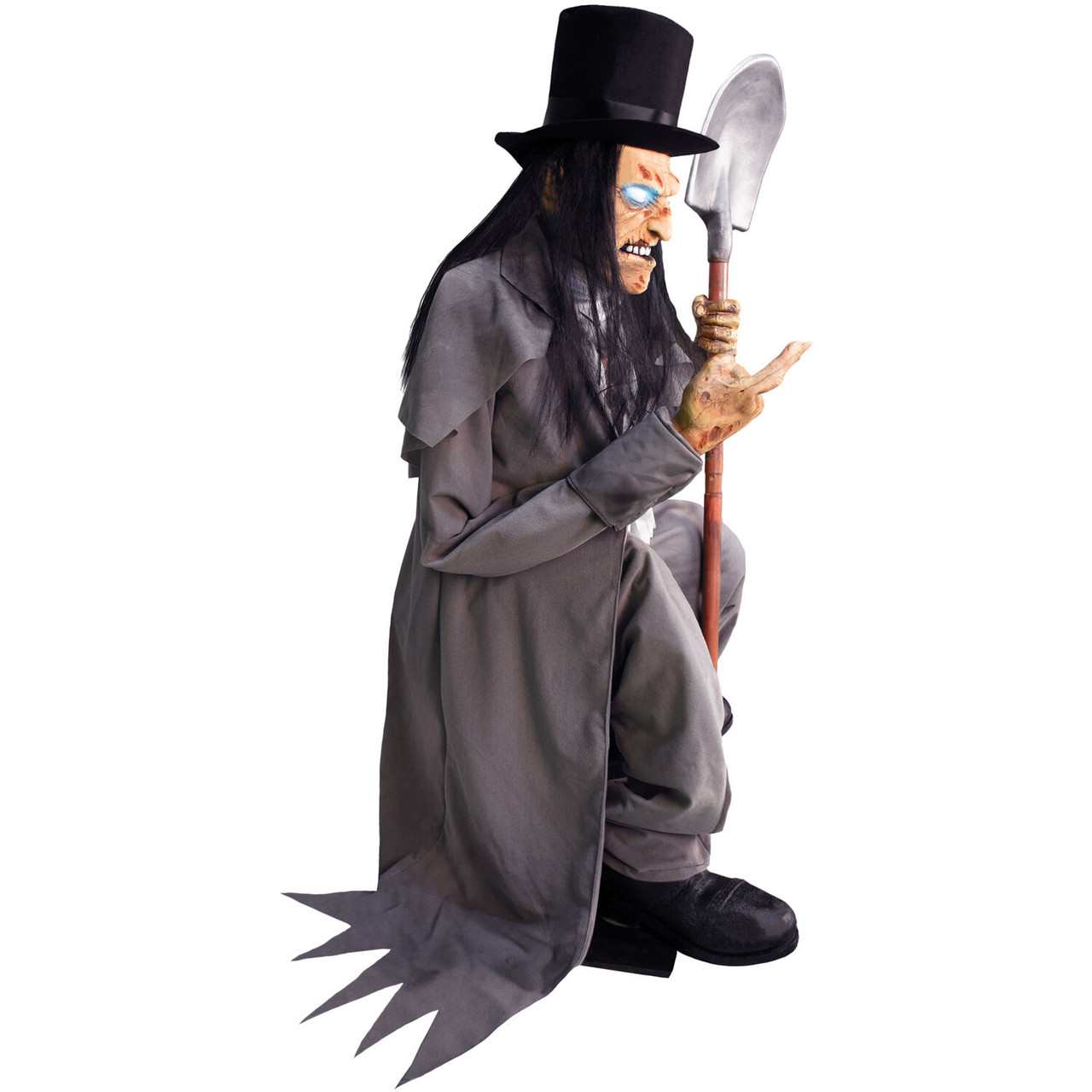 Scary Masks For Adults Colossal The Hunched Skeleton Reaper Haunted ...