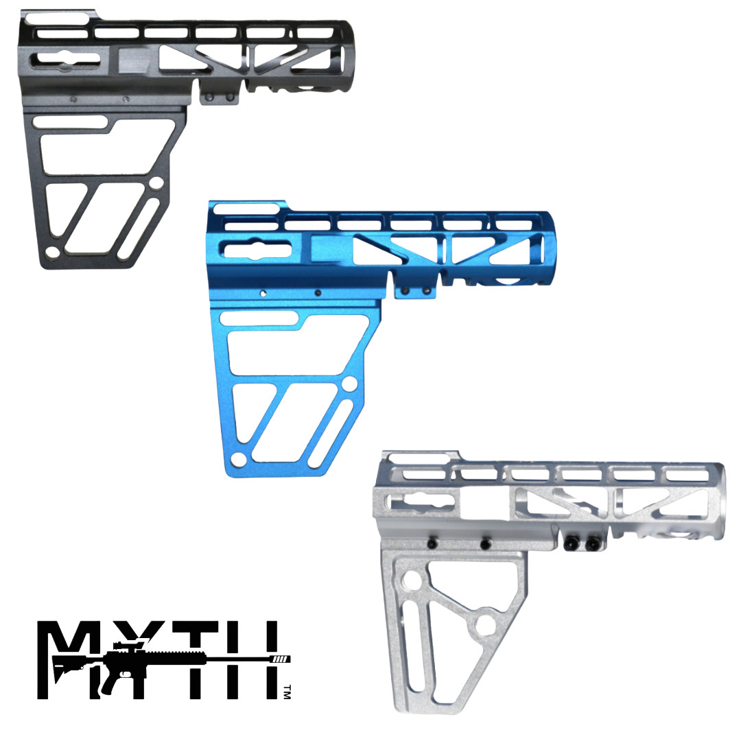 Aluminum Skeleton Pistol Brace | Myth Ind.