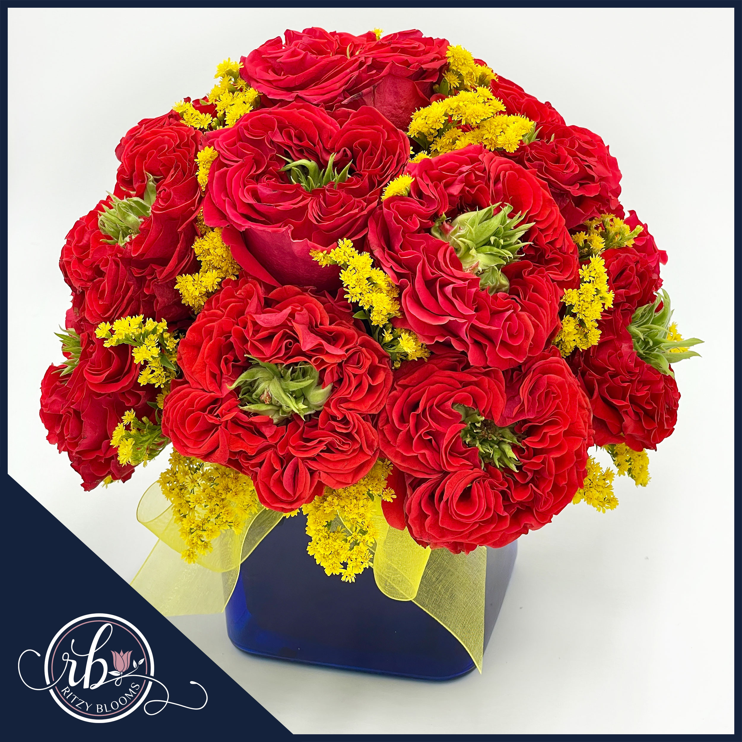 The Bold Beauty of Red Roses: A Floral Masterpiece from Ritzy Blooms ...