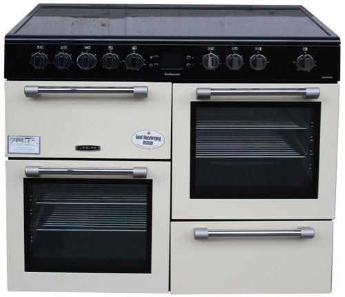 Leisure Cookmaster CK100C210C 100Cm Electric Range Cooker Cream ...