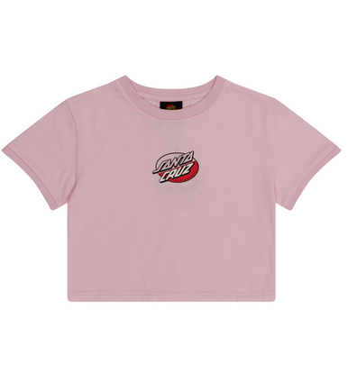 OVAL DOT SPLICE FRONT TEE - EVE Lithgow