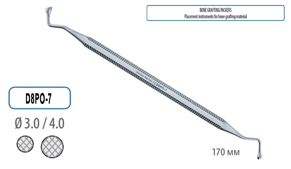 Bone Grafting Packer 3 00 4 00Mm