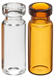 Jg Finneran 2 Ml Lo (Large Opening) Clear Vial White Graduation Spot 12 ...