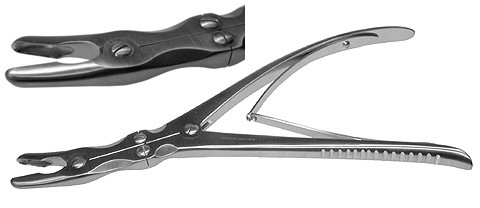 Leksell Bone Rongeur Jaws 4 0 Mm Wide 9" ( Fully Cvd ) S1319 5304