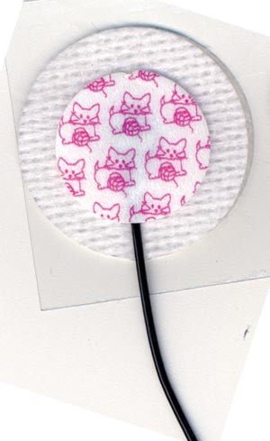 Cardinal Health Kittycat Pre Wired Neonatal Ecg Electrodes (10179660)