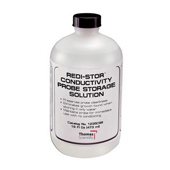 Redi Stor Conductivity Probe Storage Solution 16 Oz Bottle