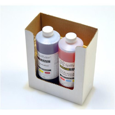 Mini Acid/Base Alkaline Spill Kit 4 Kits/Box