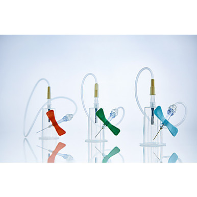 Safety Blood Collection Set + Holder 21G X 3/4 Tubing Lengt