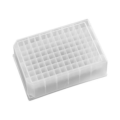 96 Deep Square Well Plate 2Ml/Well Polypropylene Pyramid Bottom Dnase ...