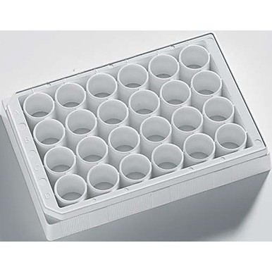 24 Well 3 1Ml Opaque Body Clear Bottom Assay Plates Poly (C08 0471 583)