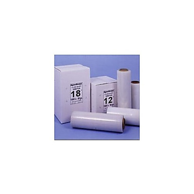 Pallet Shrink Wrap 18" X 1500 Feet 80 Gr Black 4 Rolls Per Case