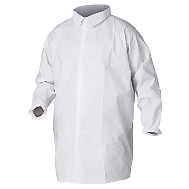 Kleenguard A20 Breathable Particle Protection Lab Coats (35625) 4 Hook ...
