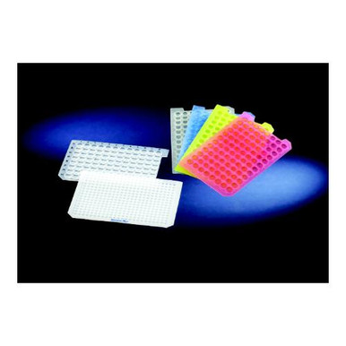 96 Well Cap Mat Round Pierceable Blue Non Sterile