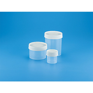 16Oz Natural Clarified Pp Straight Sided Jar With 120Mm White Pp Closure