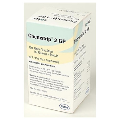 Chemstrip 10 Md Urine Test Strips Clia Waived 100/Vial