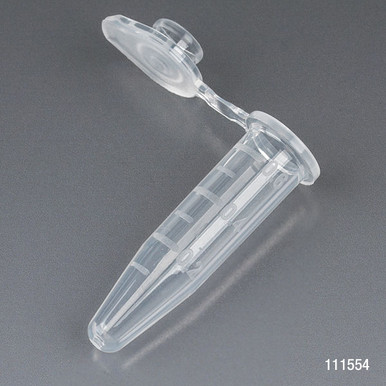 Microcentrifuge Tube 0 5Ml Pp Attached Snap Cap Graduated Amber ...