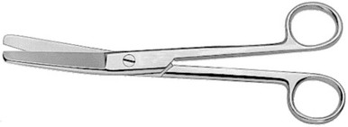 Ferguson Operating And Suture Scissors Blunt/Blunt Angled On Flat 6 1/2"