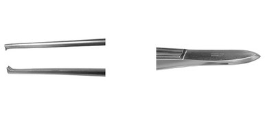Cushing Thumb Forceps Flat Serrated Handles Scraper End Tissue Forceps ...