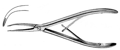 Kleinert Kutz Synovectomy Rongeur Curved On Side 2 0 Mm X 10 0Mm S1319 0551
