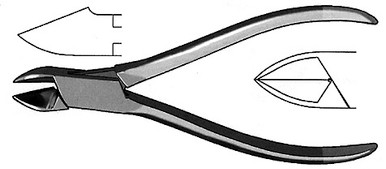 K Wire Side Cutter 6" Tungsten Carbide S1329 125