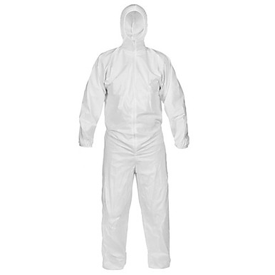 Cleanmax Nonsterile Coveralls With Hoods Individually Packaged